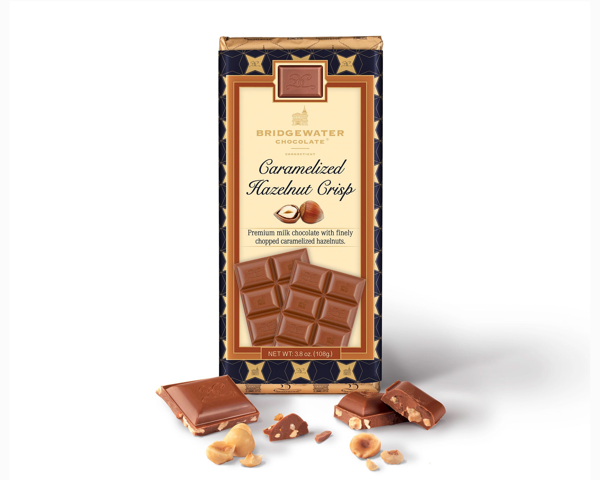 Gourmet Solid Milk Chocolate Bars – Bridgewater Chocolate